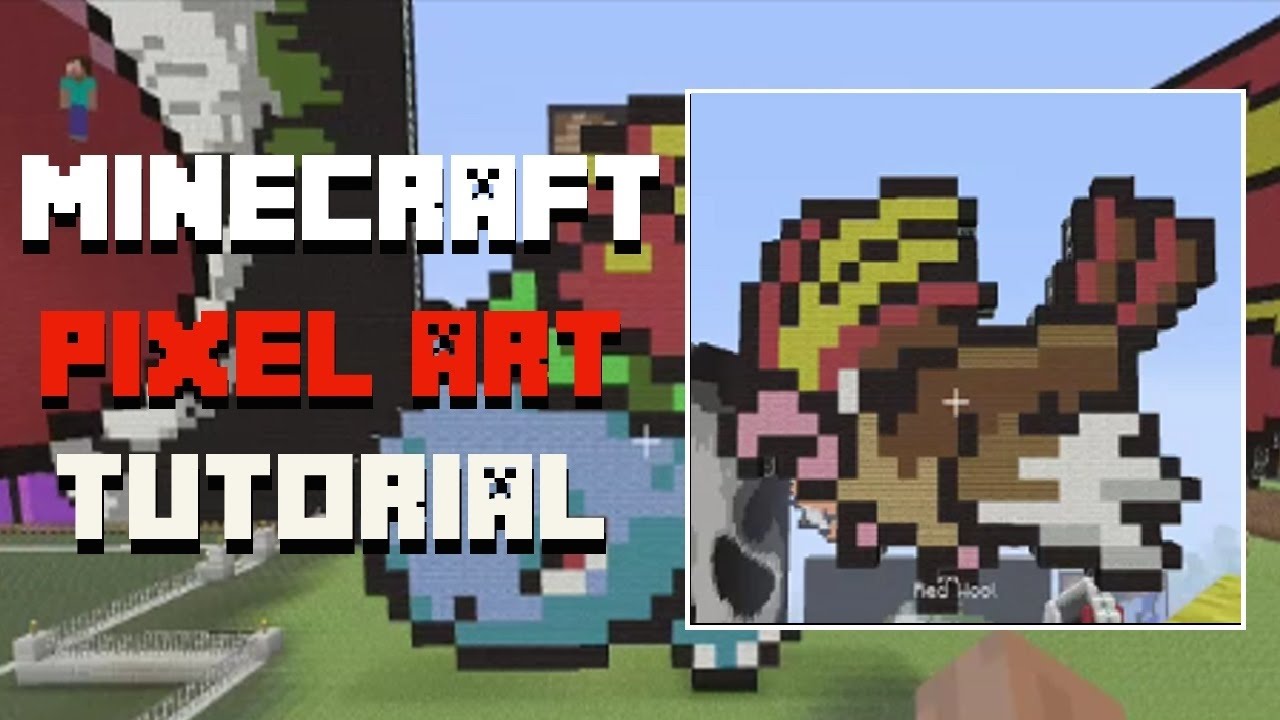 Minecraft : Pidgeot Pokemon Pixel Art Tutorial - YouTube