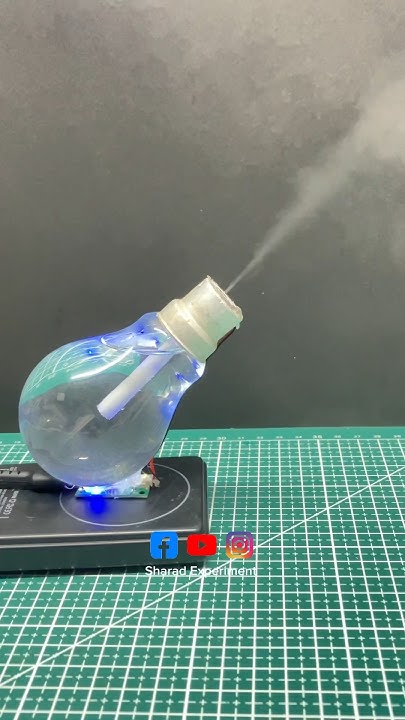 Ultrasonic humidifier module | mist maker ⚡️🌈 #shorts #humidifier # ...