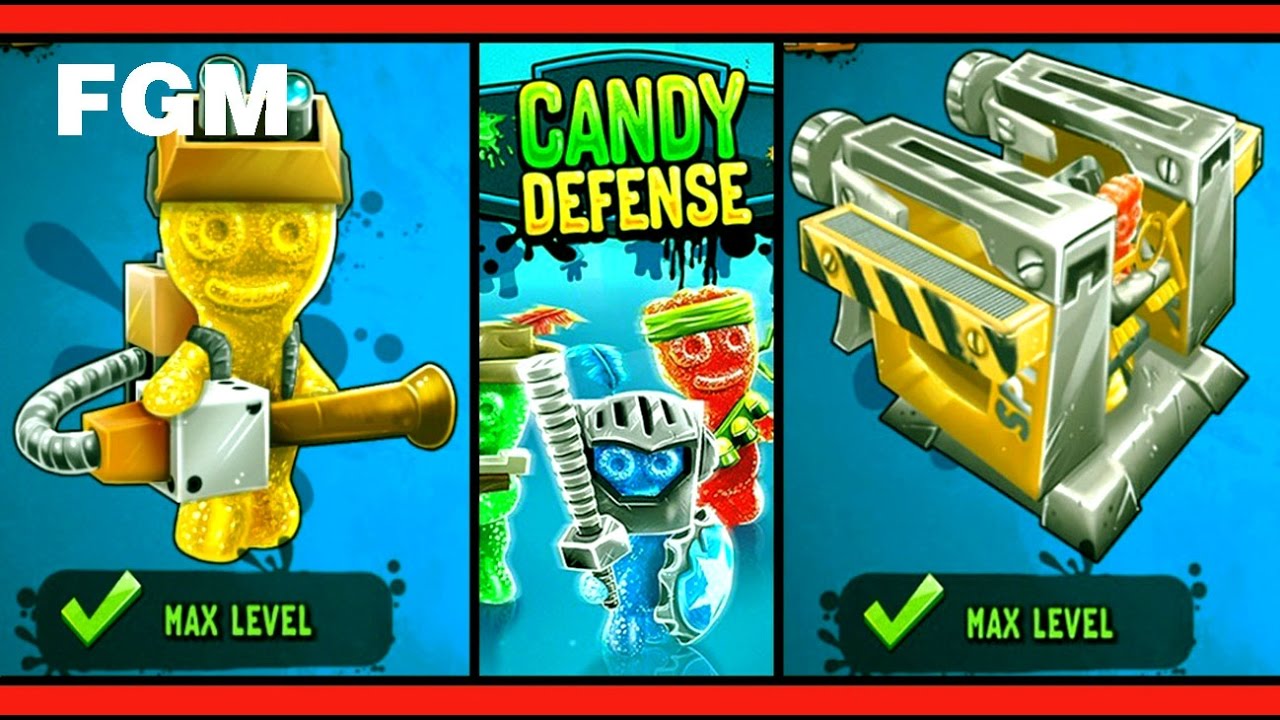 FGM - Sour Patch Kids: Candy Defense Hero Vs Tower Max Level - YouTube