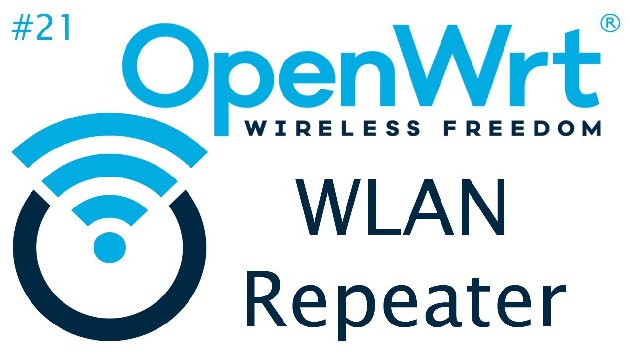 [TUT] OpenWrt - Ein WLAN-Repeater konfigurieren [4K | DE] - YouTube