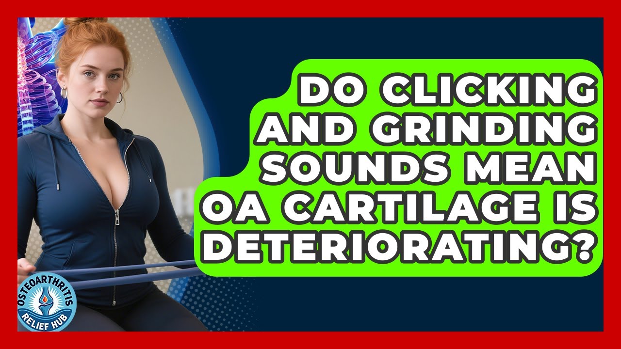 Do Clicking And Grinding Sounds Mean OA Cartilage Is Deteriorating ...