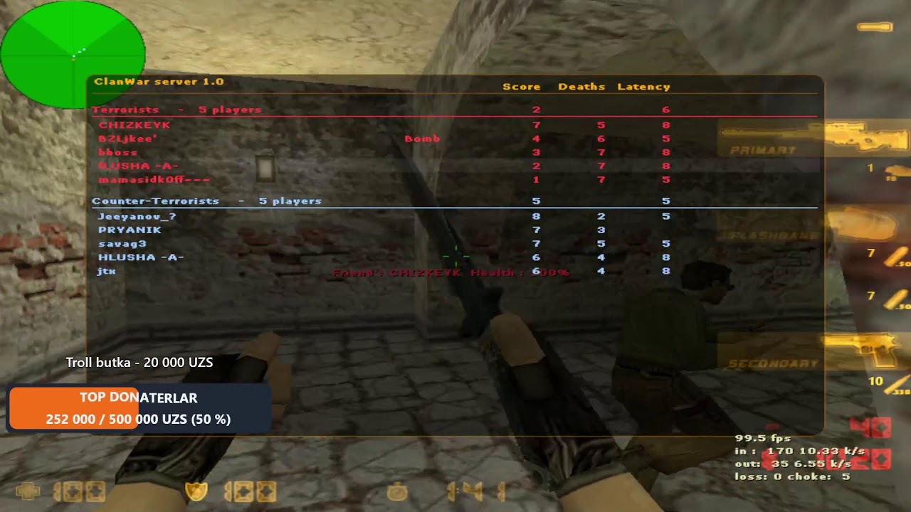 COUNTER STRIKE 1.6 LAN 5x5 - YouTube