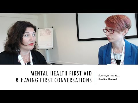 Mental Health First Aid - Interview with Caroline Hounsell - YouTube