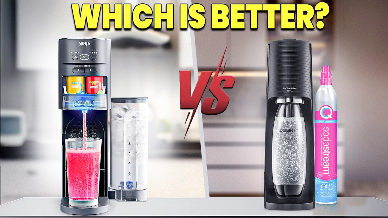 Ninja Thirsti vs SodaStream: Which One Should You Buy? - YouTube