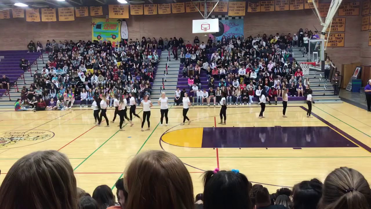 Sabino High School “Welcome Back” Dance Team - YouTube