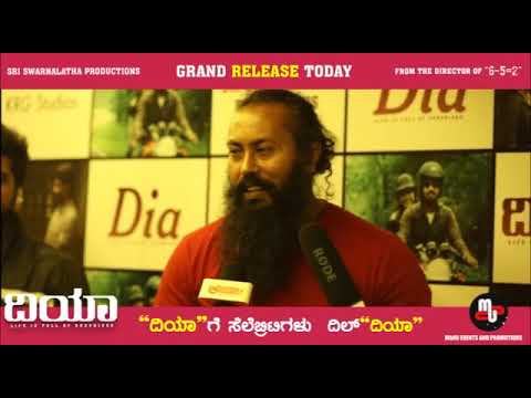 KGF Villian Garuda Raam on Dia kannada movie | Dheekshith Shetty ...