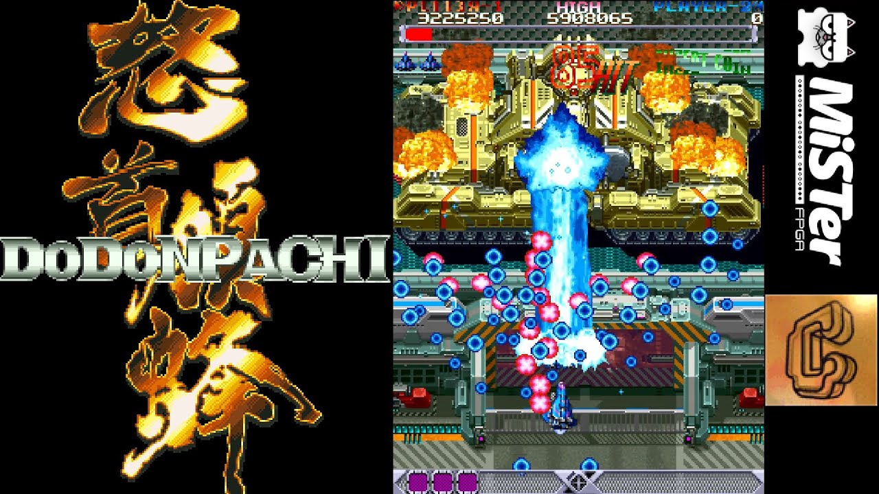 Dodonpachi 1st time playthrough on MiSTER FPGA - YouTube