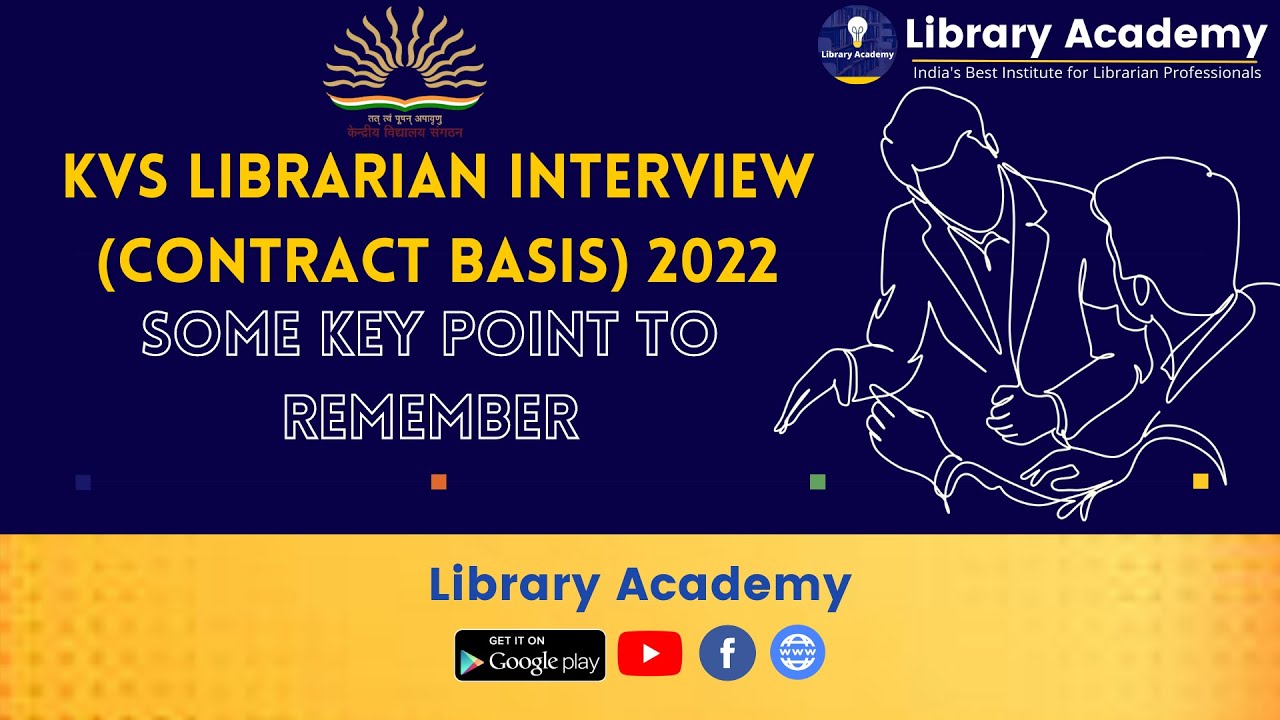 KVS Librarian Interview | KVS Interview Preparation Tips | Librarian ...