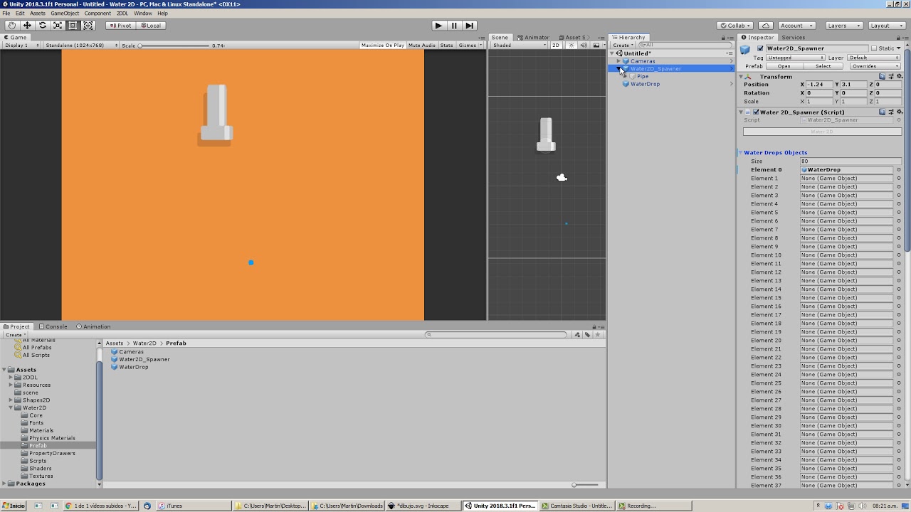Water 2D easy setup - YouTube