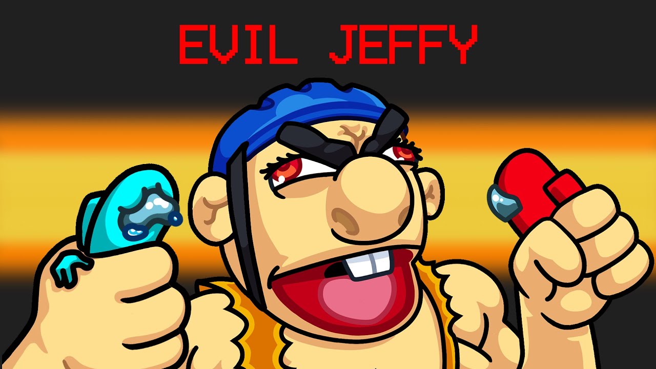 Evil JEFFY mod in Among Us - YouTube