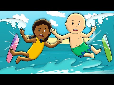 Surfen | Caillou auf Deutsch