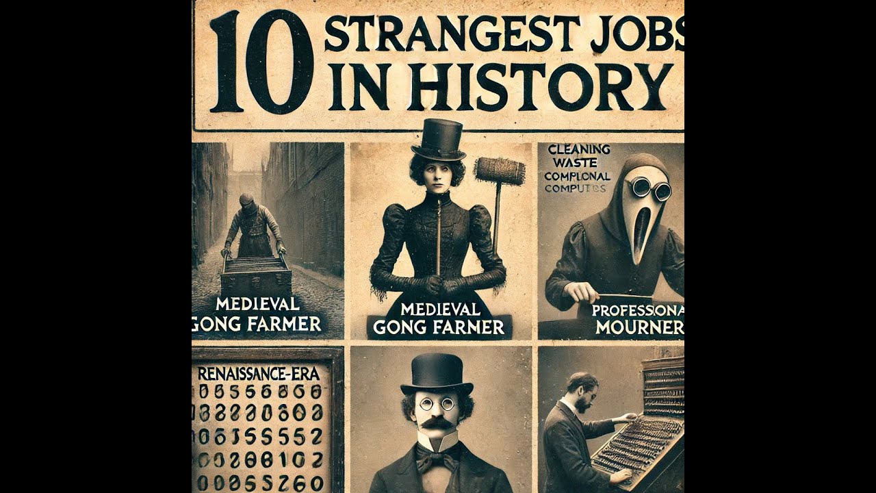 The Most Bizarre Jobs in History – You Won’t Believe They Existed ...