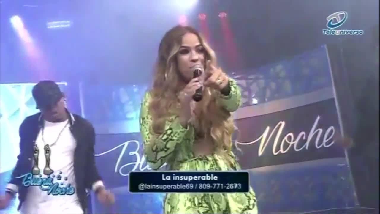 Presentación musical de La Insuperable y Toxic Crow en Buena Noche TV ...