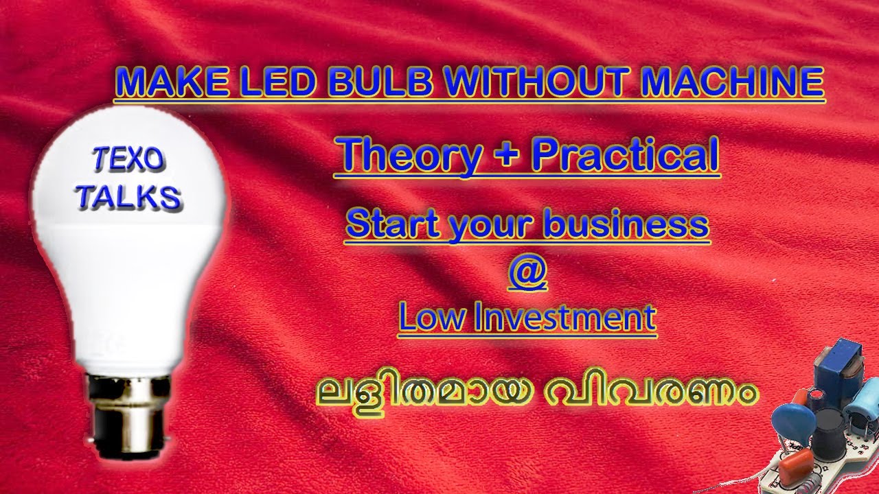 How to Make Led bulb in home without machines, Theory+Practical, Low ...