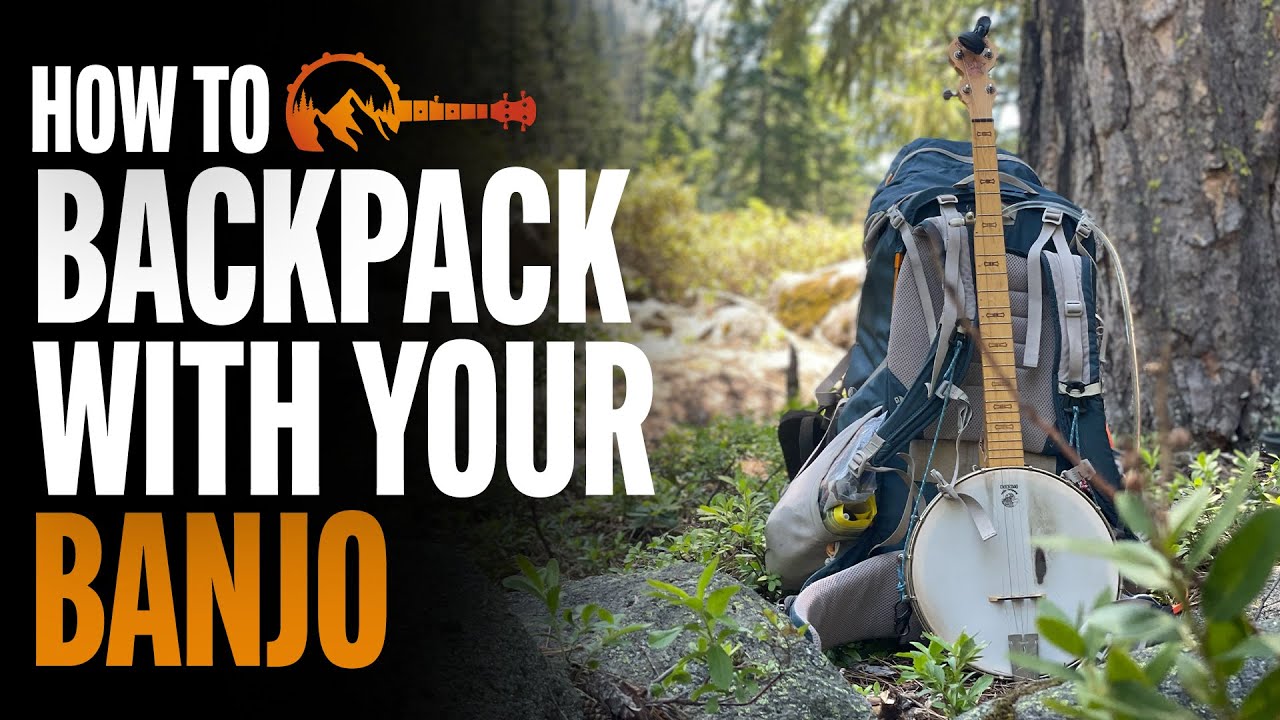 How To Backpack With Your Banjo - YouTube