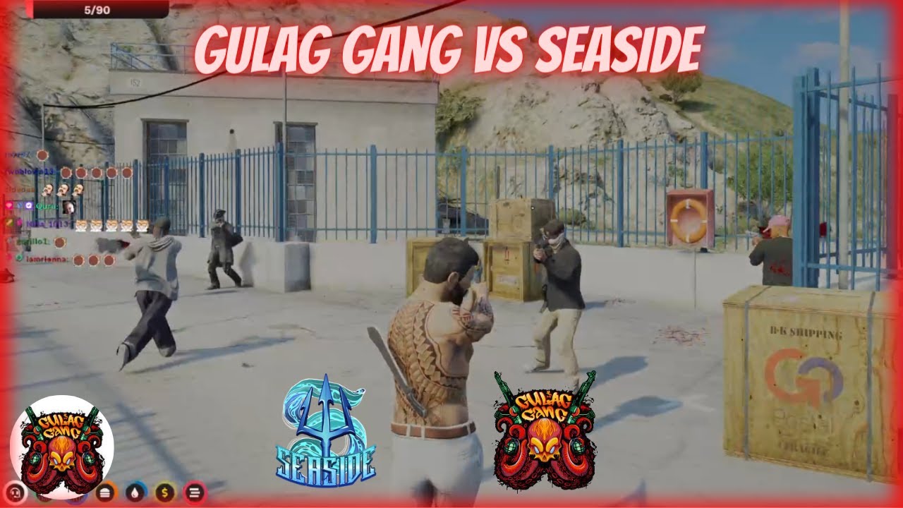 GG vs Seaside war starts | Gulag Gang | NoPixel | GTARP - YouTube