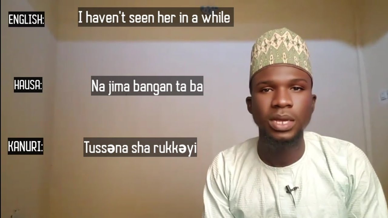 Learn how to ask a members of family in kanuri language, __ ka koyi ...