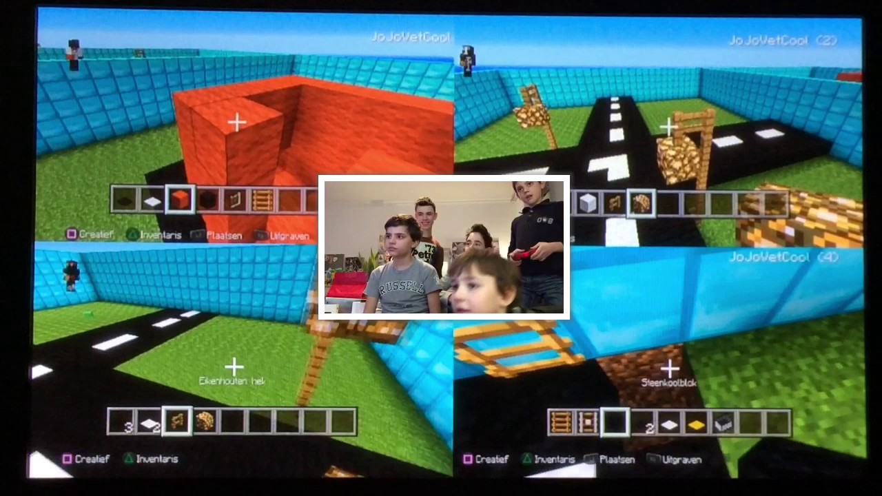 Minecraft build battle- met heel Gameteam - YouTube