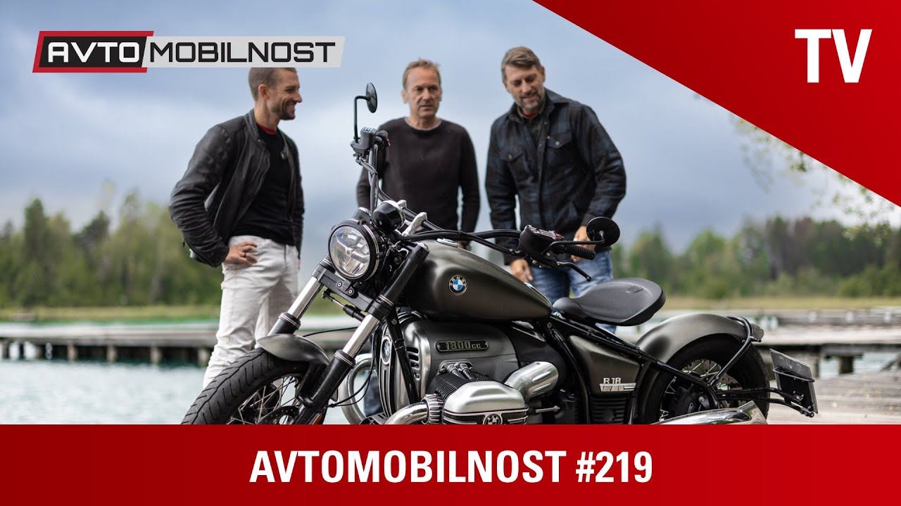 TV oddaja Avtomobilnost #219 - BMW-jev moto "cruiser" - YouTube