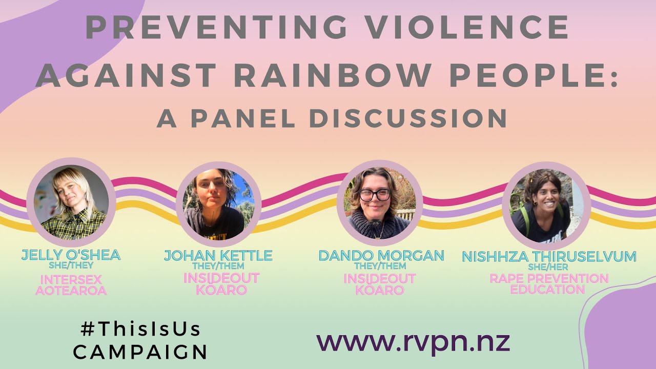 Preventing Violence Against Rainbow People in Aotearoa: A Panel ...