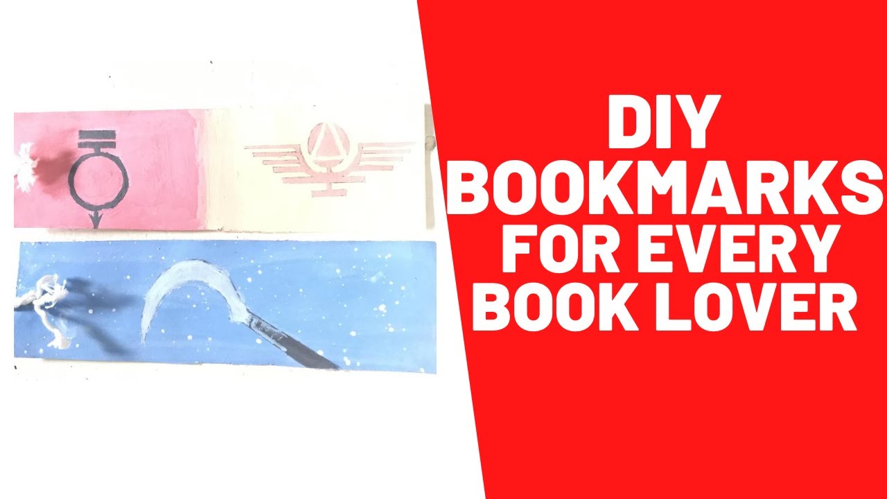 2 DIY Red Rising Series Bookmarks For Book Lovers - YouTube