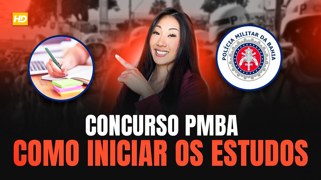 COMO INICIAR OS ESTUDOS PARA PMBA? - YouTube