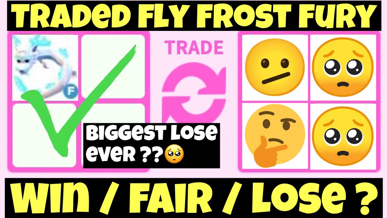 😩I TRADED AWAY MY FLY FROST FURY FOR THIS...W/F/L - YouTube