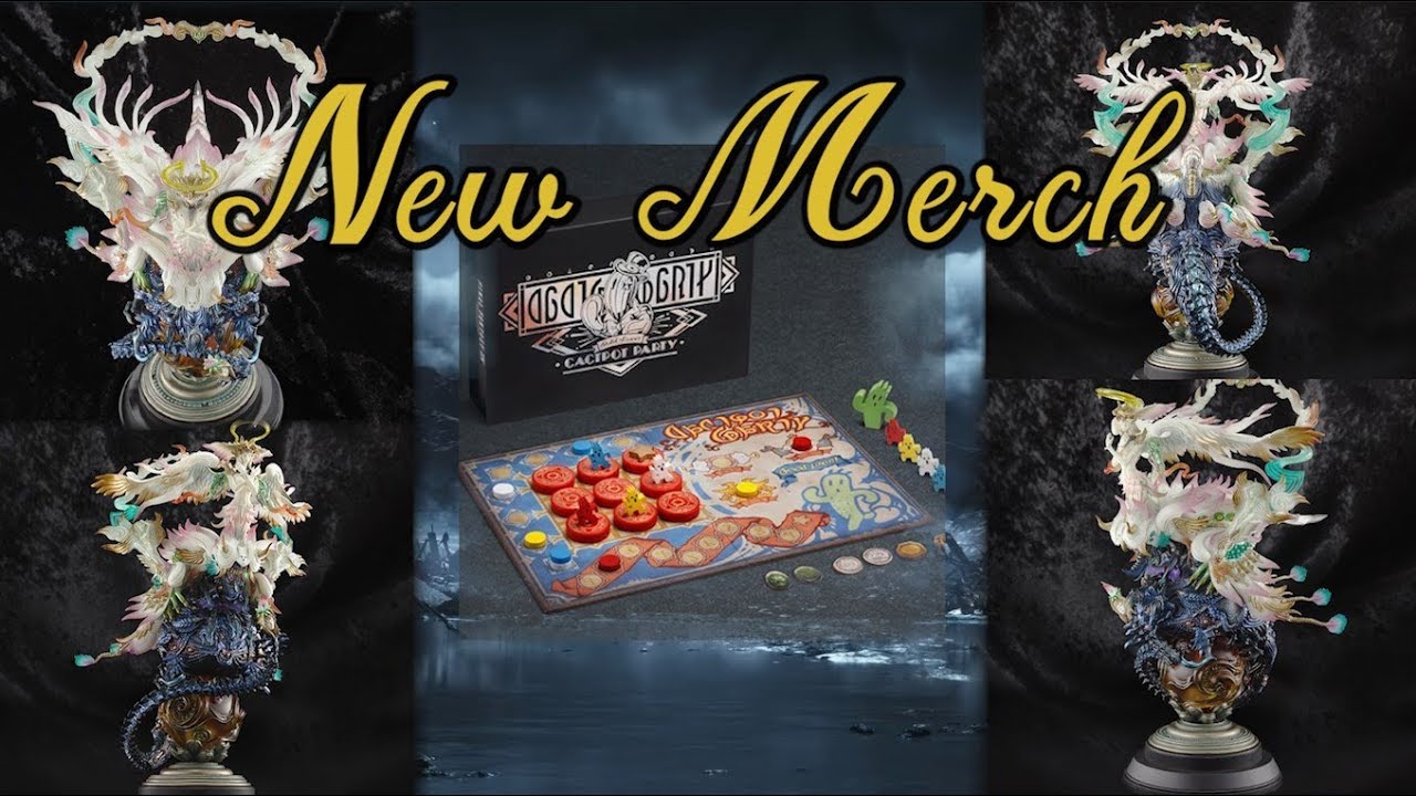 FFXIV: Ultima Statue & Cactpot Board Game! - New Merch - YouTube