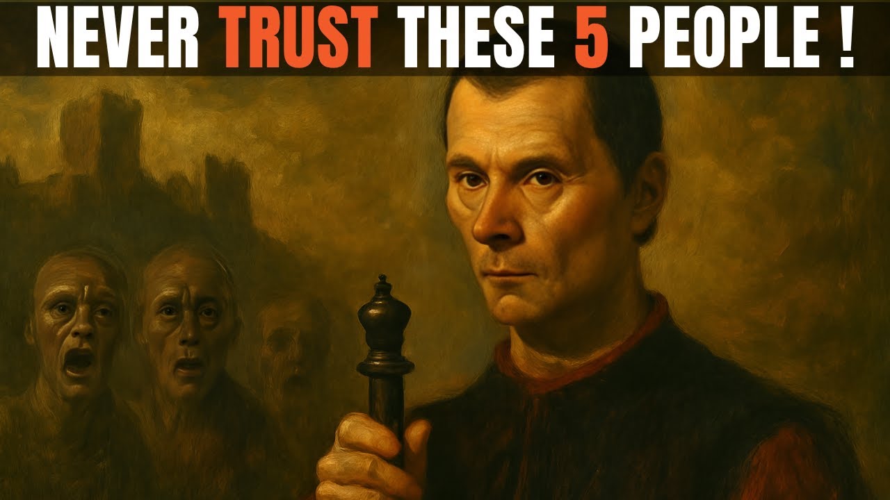 Never Trust These 5 Types of People Machiavelli’s Warning - YouTube