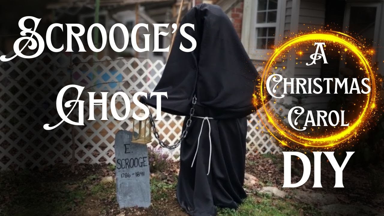DIY Dark Christmas Decor ~A Christmas Carol DIY Display - YouTube