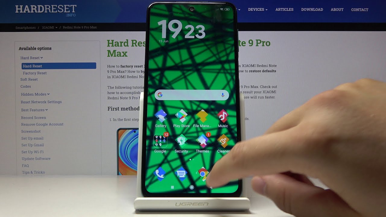 How to Open Theme Settings in Xiaomi Redmi Note 9 Pro – Change Device ...