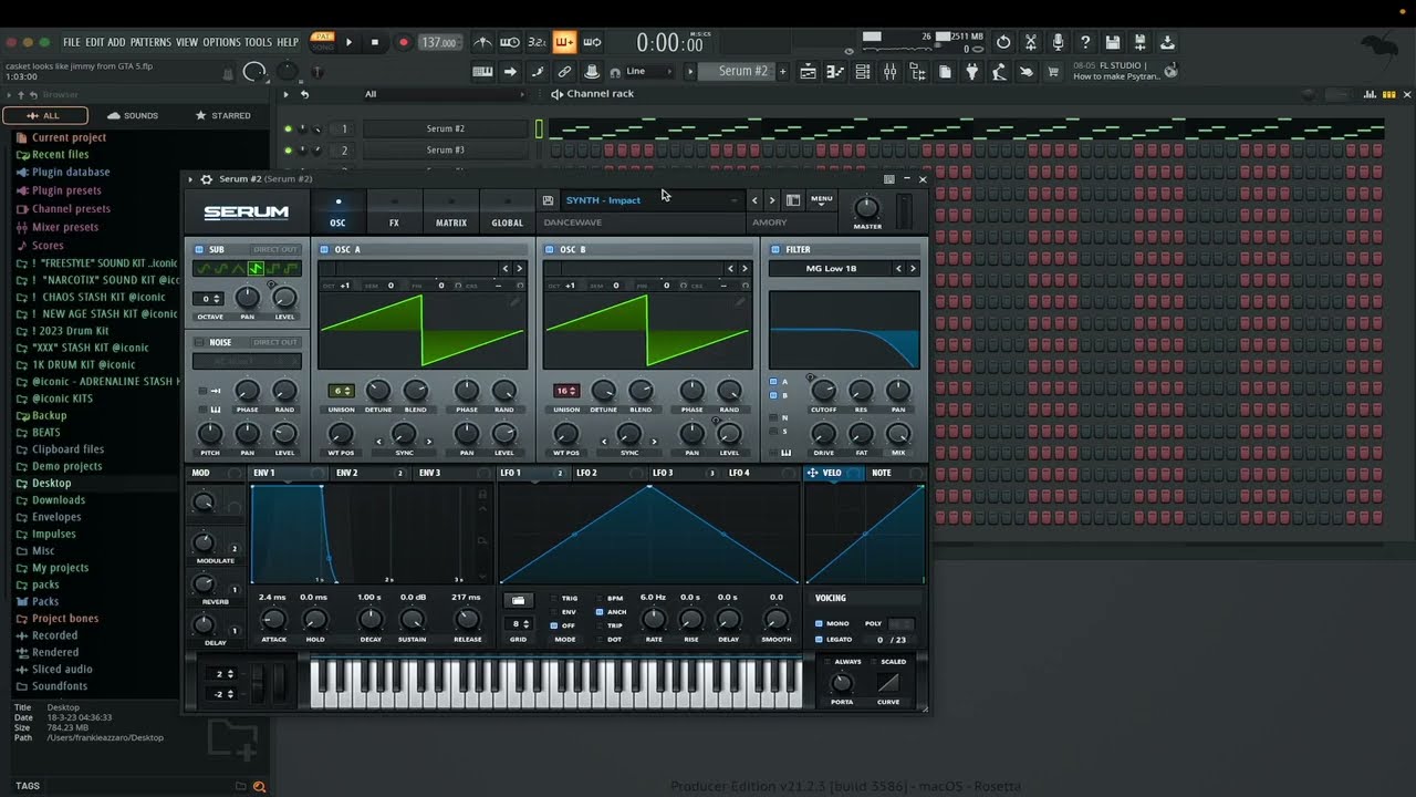 HOW TO MAKE *CRUSH* TYPE BEATS FOR 2HOLLIS - YouTube