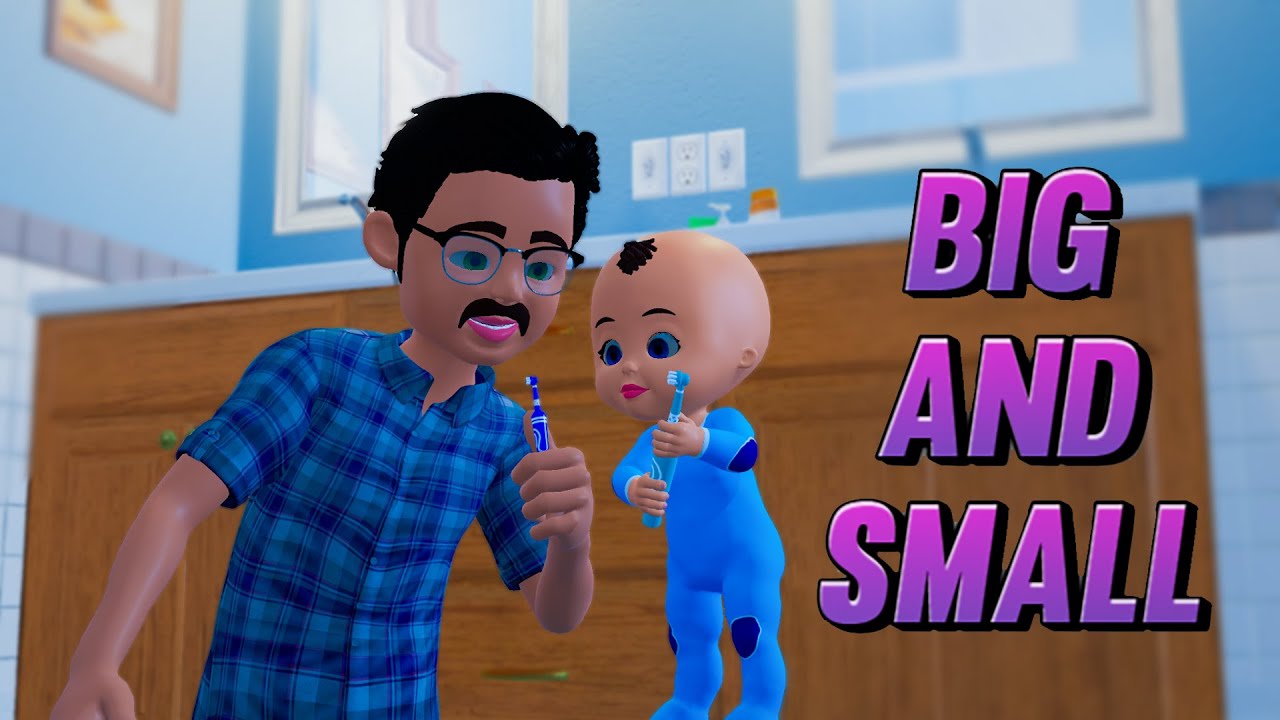 Big and Small Song || Kids Songs || Children Songs || #nurseryrhymes ...