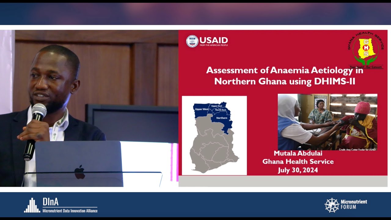 Assessment of Anaemia Aetiology in Northern Ghana using DHIMS-II - YouTube
