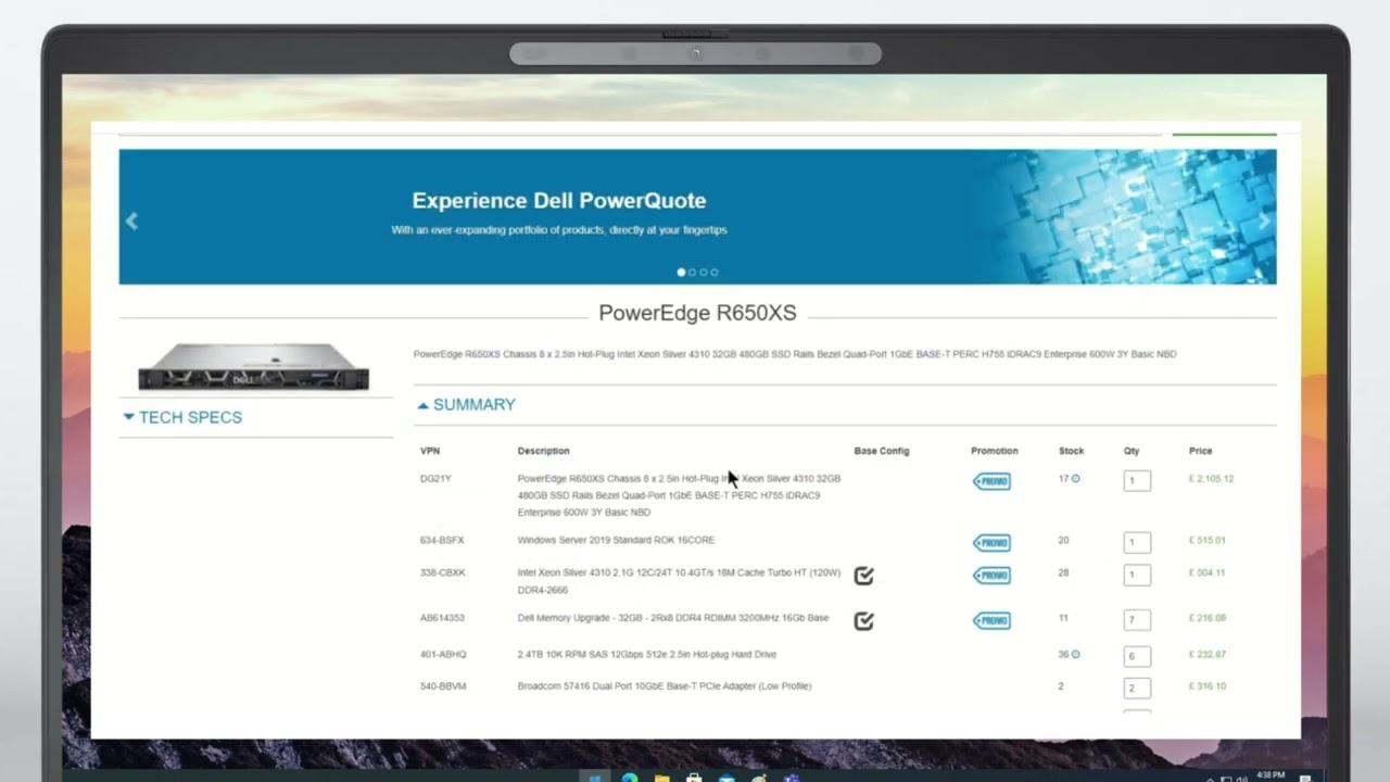 Using the Dell PowerQuote tool - YouTube