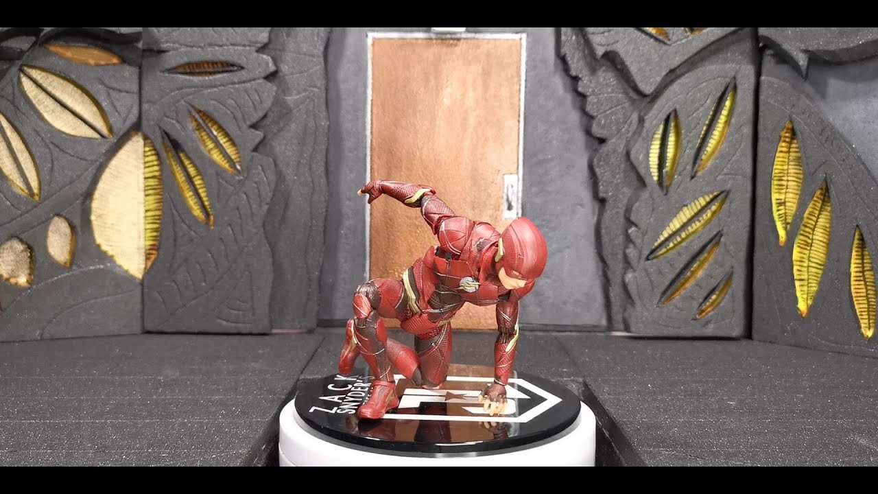 Modding Mezco Flash Zack Snyder Justice League ONE:12 action figure # ...