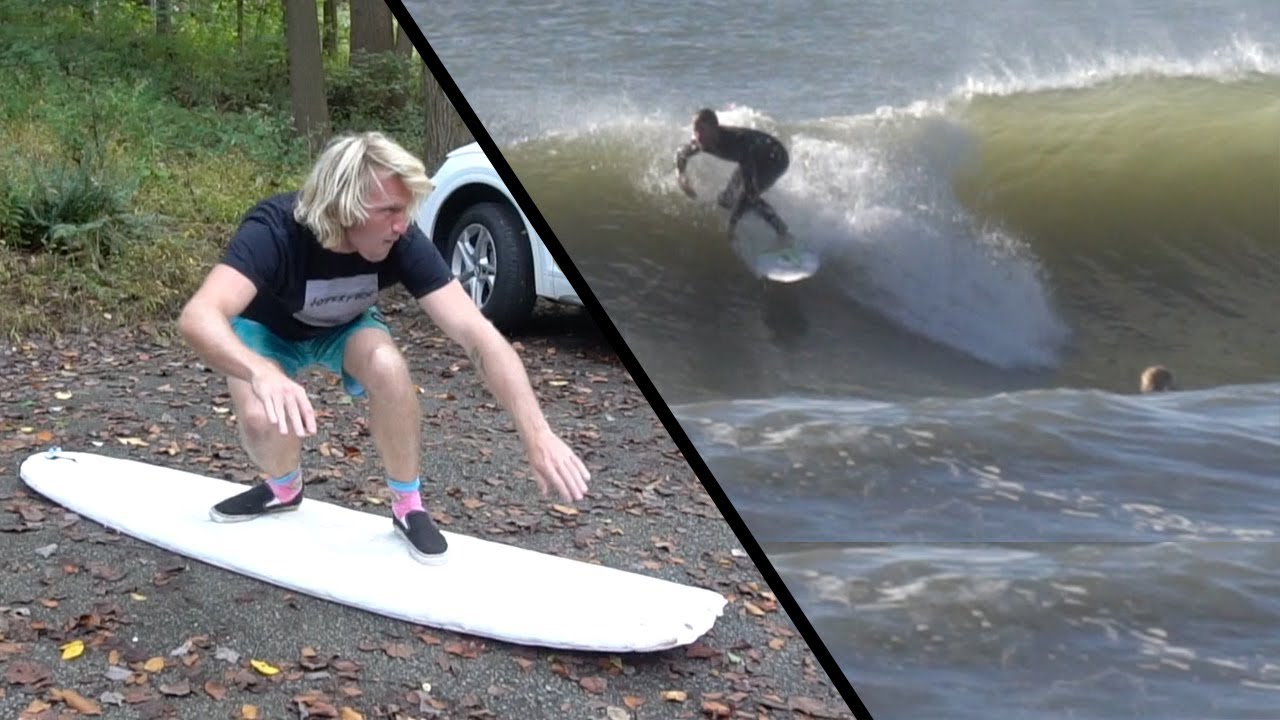 HOW TO SURF POP UP - YouTube