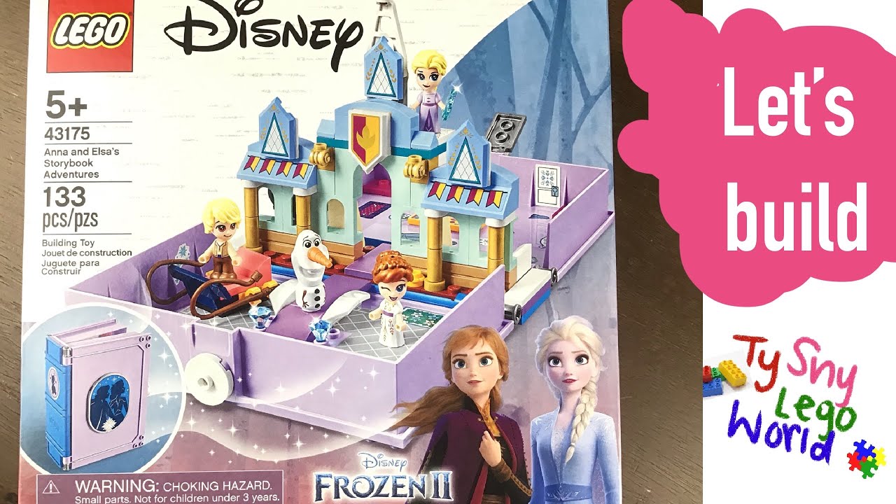 LEGO DISNEY FROZEN ANNA AND ELSA STORYBOOK (43175) / Legos for girls ...