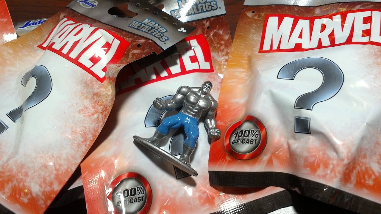 MARVEL Nano Metalfigs Mystery Bags Opening | imagine Toy Show - YouTube