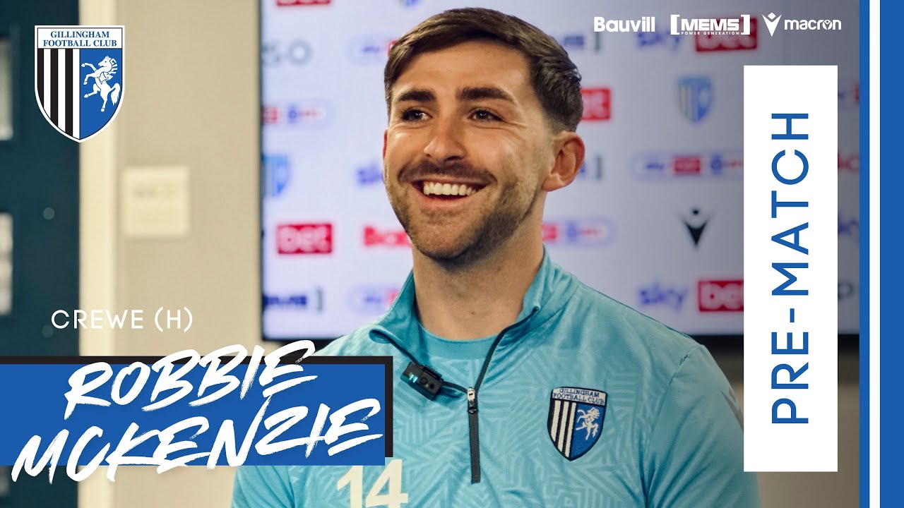 PRE-MATCH | ROBBIE MCKENZIE PREVIEWS VISIT OF CREWE - YouTube