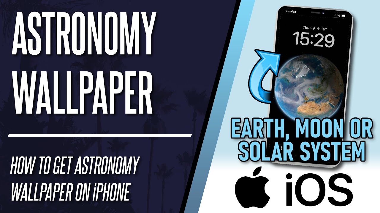 Solar System Lock Screen Wallpaper