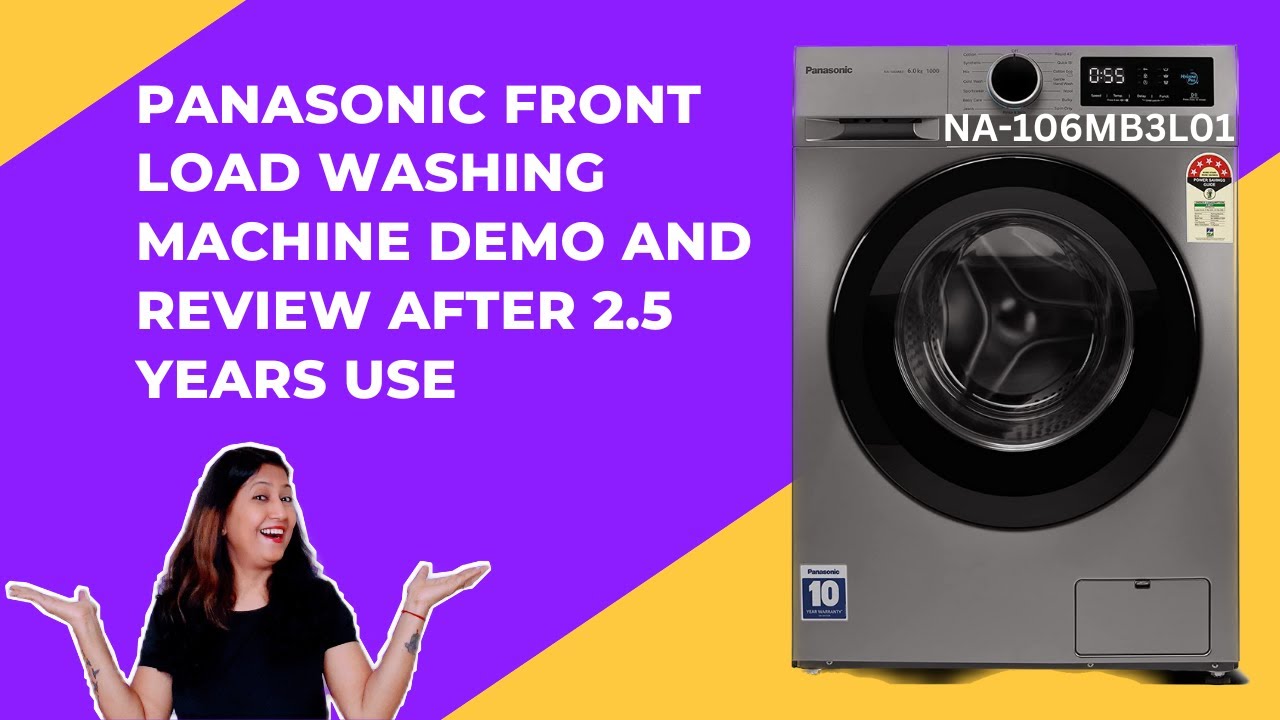 Panasonic Front load washing machine amazing features|Best Japanese ...