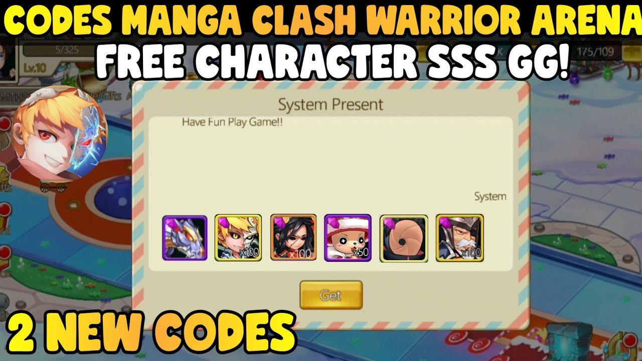*NEW All* GIFT CODE REDEEM MANGA CLASH 2024 MAY | REDEEM CODES MANGA ...