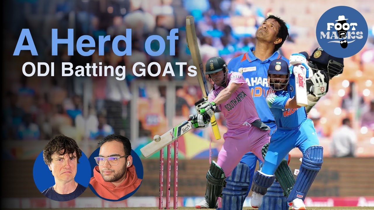 A Herd of ODI Batting GOATs | Jarrod Kimber & Varun Alvakonda | EP 87 ...