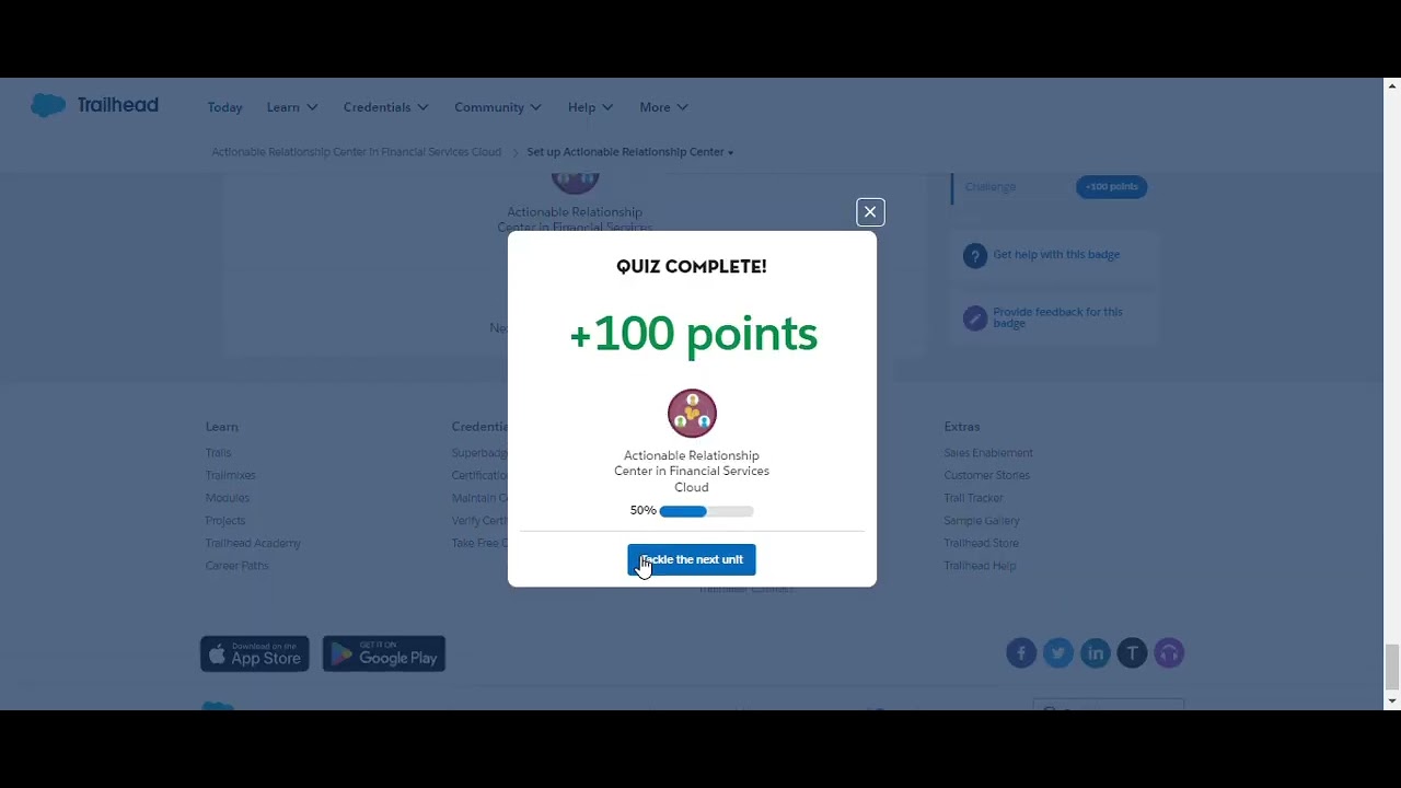 Actionable Relationship Center in Financial Services Cloud(Quiz ...