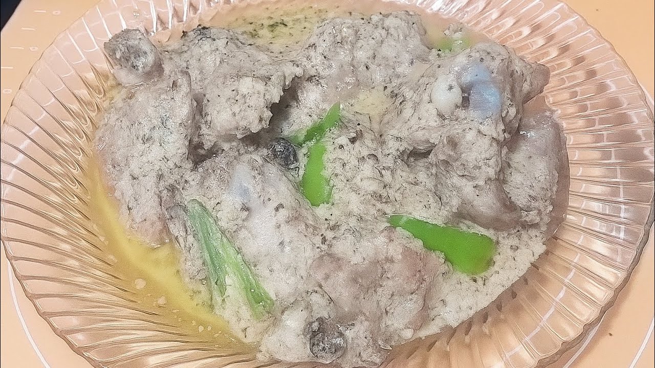Chicken White Karahi Homemade Recipe By Malaika Cooking Channel. - YouTube