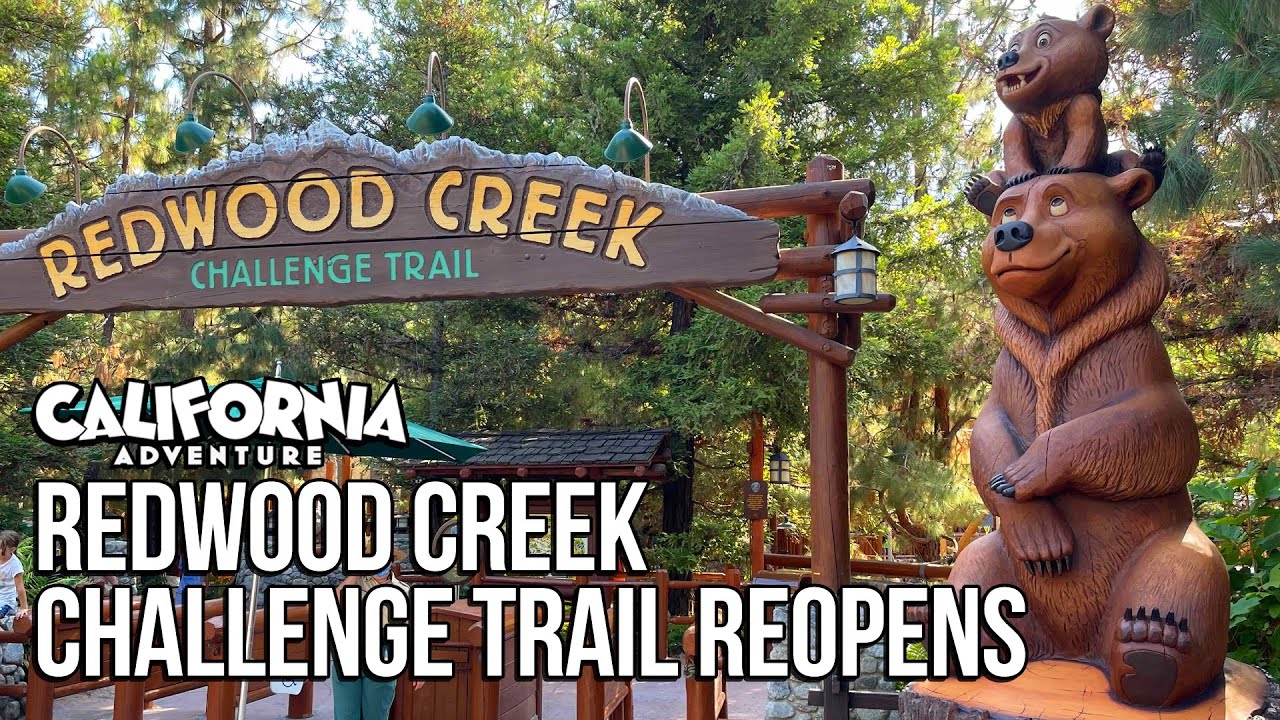 Redwood Creek Challenge Trail Reopens at Disney California Adventure ...