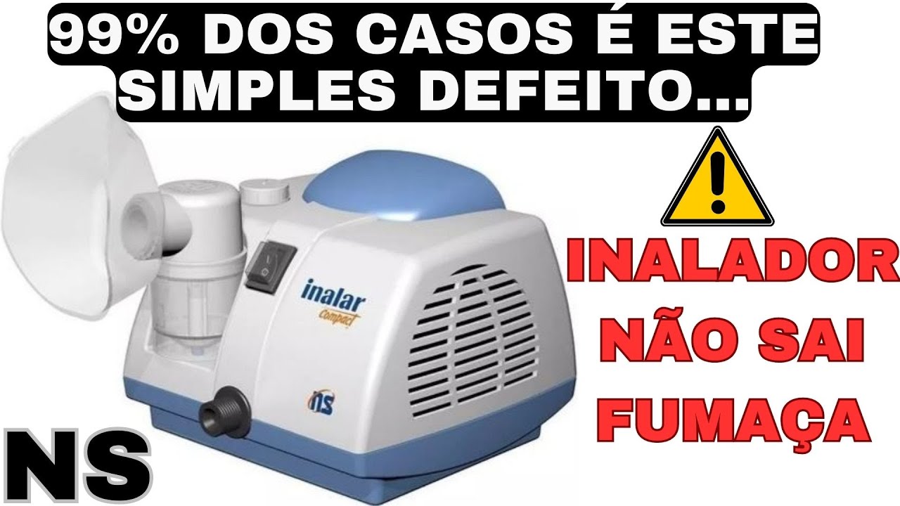 inalador inalar NS parou de sair fumaça! Em 99% dos casos é este ...
