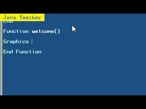 Blitz3D Tutorial 10 - Functions (Old) - YouTube