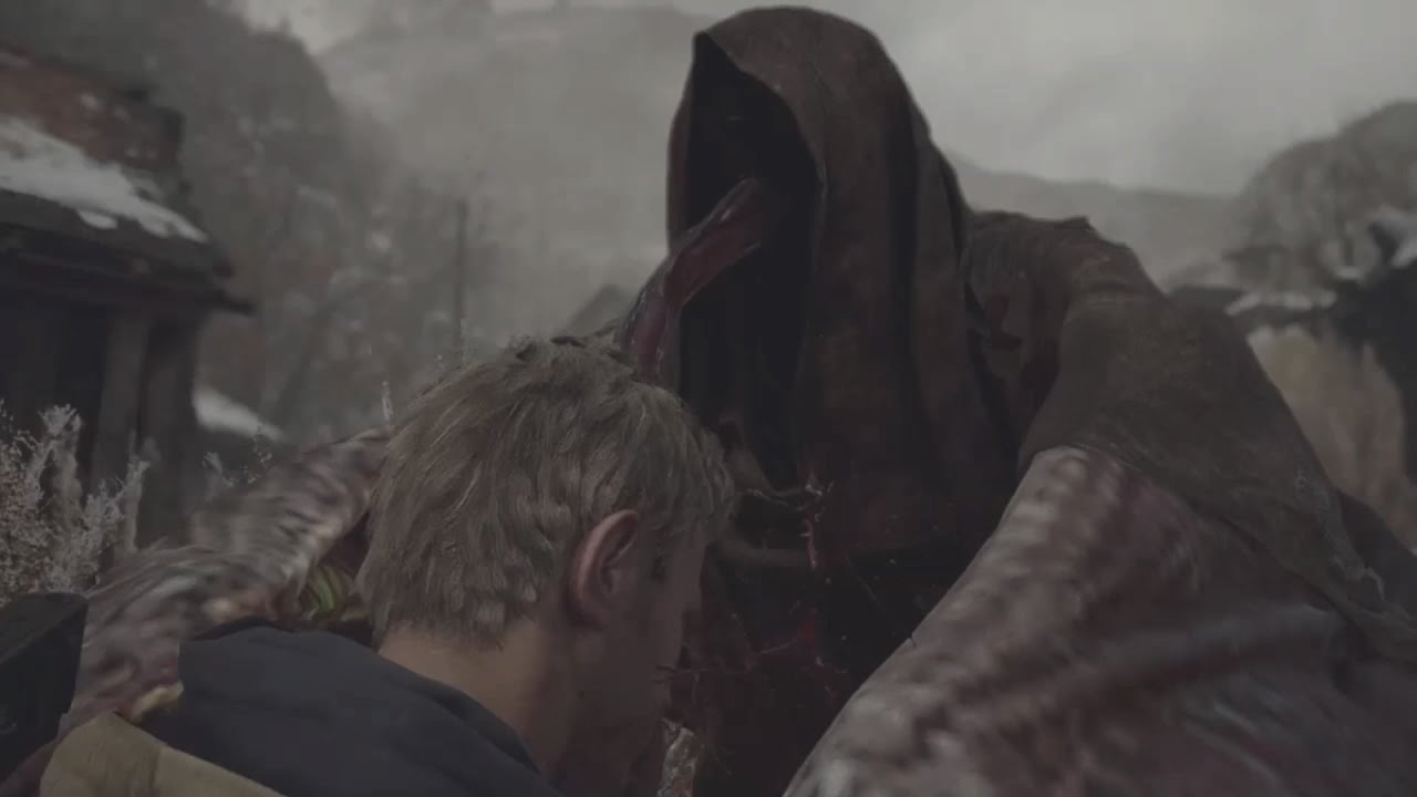 Resident Evil Village Gameplay - Ethan's Death From A Samca - (In 3rd ...